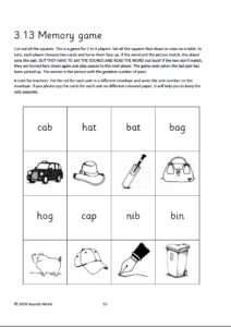 Sounds-Write Phonic Games and Activities for the Initial Code – Sound ...