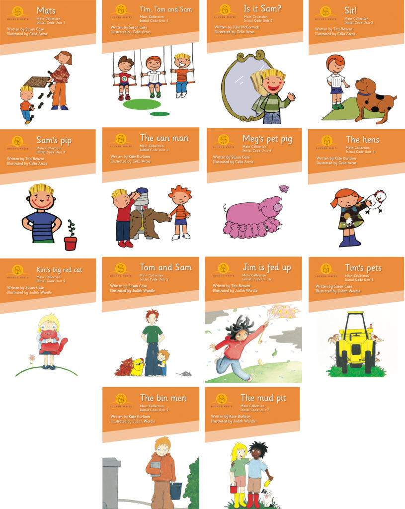 Sounds-Write Initial Code: Main Collection decodable stories (Set 1: 14 ...