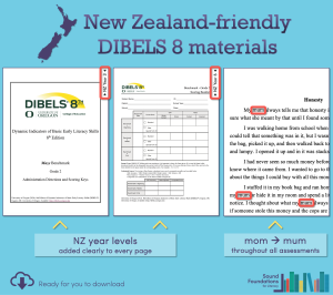 NZ-Friendly DIBELS 8 materials – Sound Foundations for Literacy