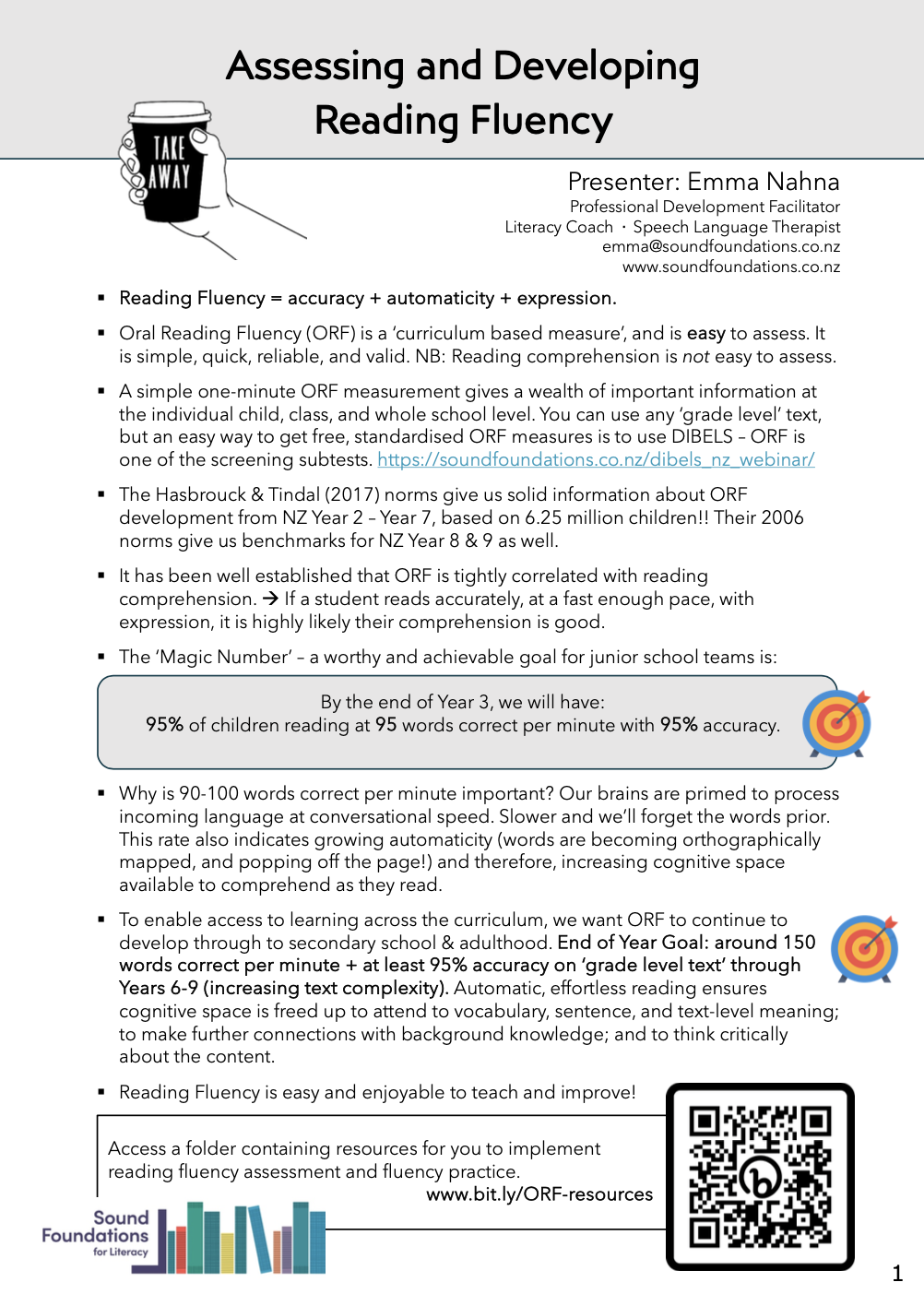 Fluency Fundamentals: Building the Bridge from Decoding to ...
